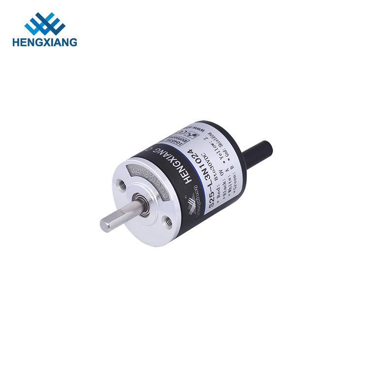 S25 Solid Shaft Encoder Miniature rotary encoder 25mm mini shaft 4mm ...